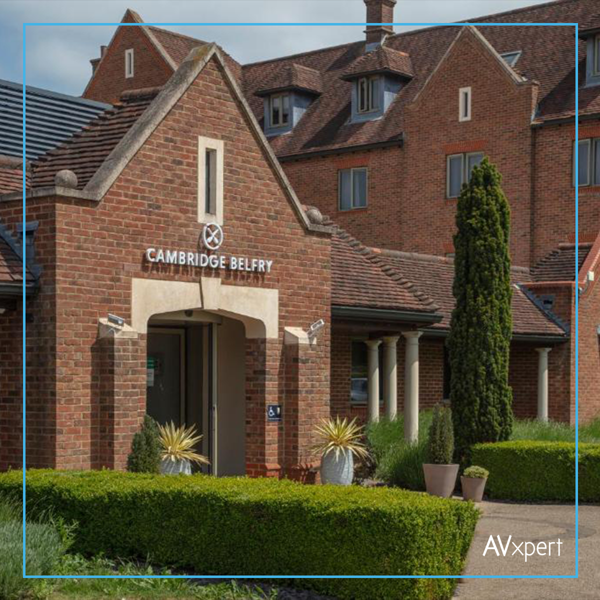 AV Xpert Partners with The Cambridge Belfry Hotel & Spa | AV Xpert